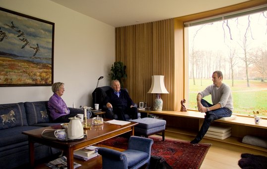 Rundt hus uden tagrender